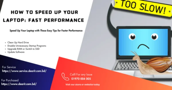 Speed Up Your Laptop with These Easy Tips for Faster Performance